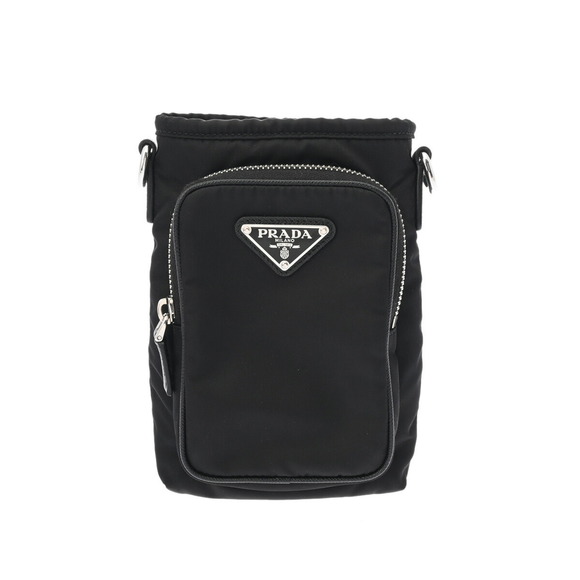 Prada | Bags | Prada Smartphone Case Renylon Shoulder Bag Nylon Black ...